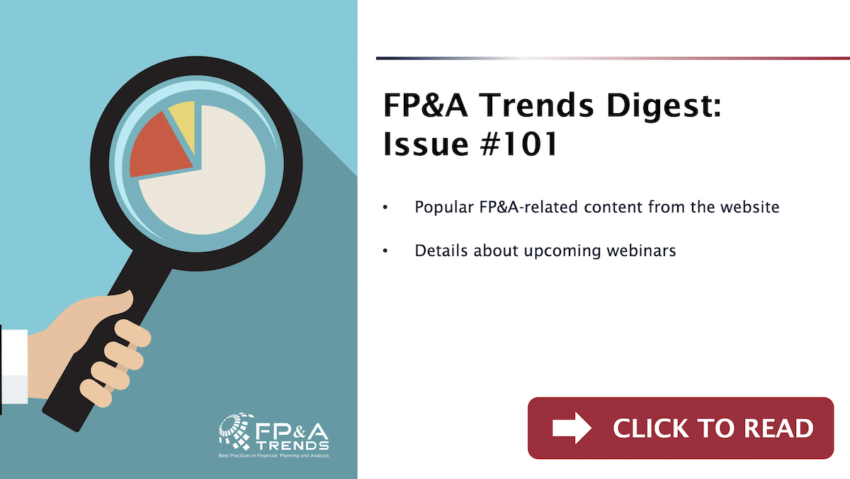 FP&A Trends Digest: Issue #101 | FP&A Trends