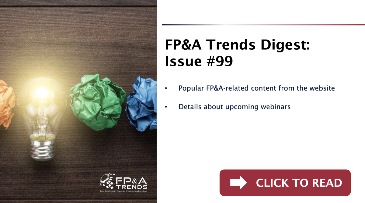 FP&A Trends Digest: Issue #99 | FP&A Trends
